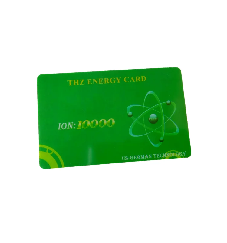 Oem Negative Ions Terahertz Chip Inside Energy Anti Radiation Card ...
