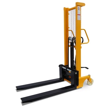 1000kg 2000kg 3000kg Hand Manual Hydraulic Lift Stacker Forklift Manual ...