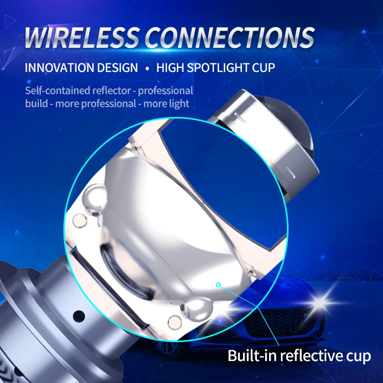 A80 H4 H8 9005 H11 80W 8000LM DC12-24V 5050chips External Driver Turbo ...