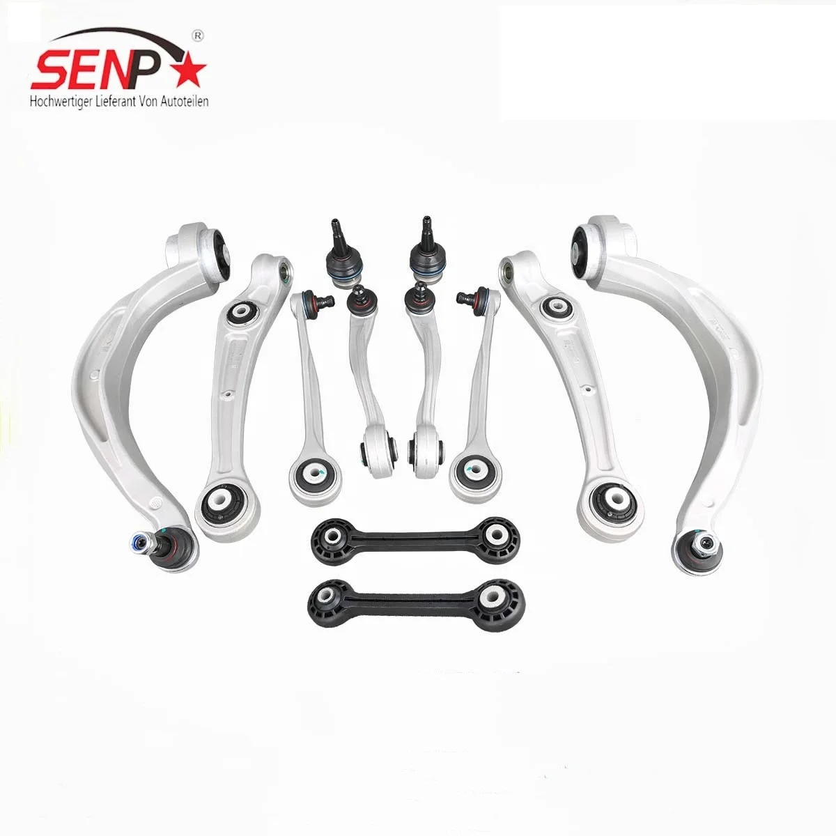 Senp Front Rear Lower Upper Control Arm Set With Ball Joint Genuine ...