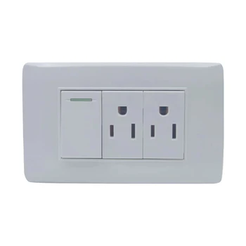 Home Wall Plugs And Switch Socket Us Mexico Standard Sockets And Switch ...