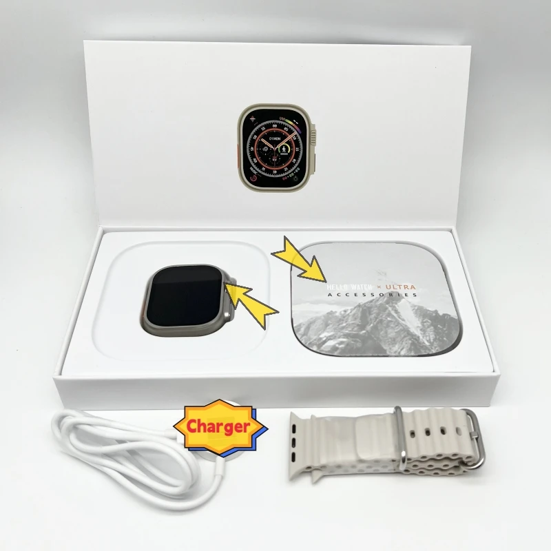 Reloj Inteligente Ultra Serie Hello Watch 2,Dt8,Hk8 Pro Max,Hk9,S8,Hw8 ...