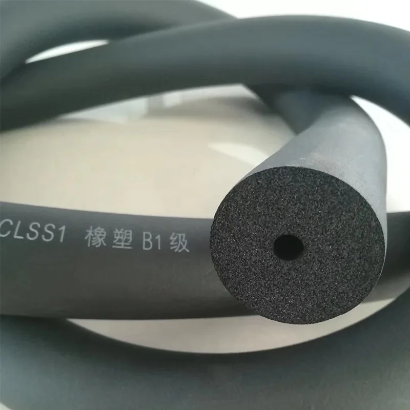 Flexible PVC Rubber Foam Pipe Insulation Tube for Copper