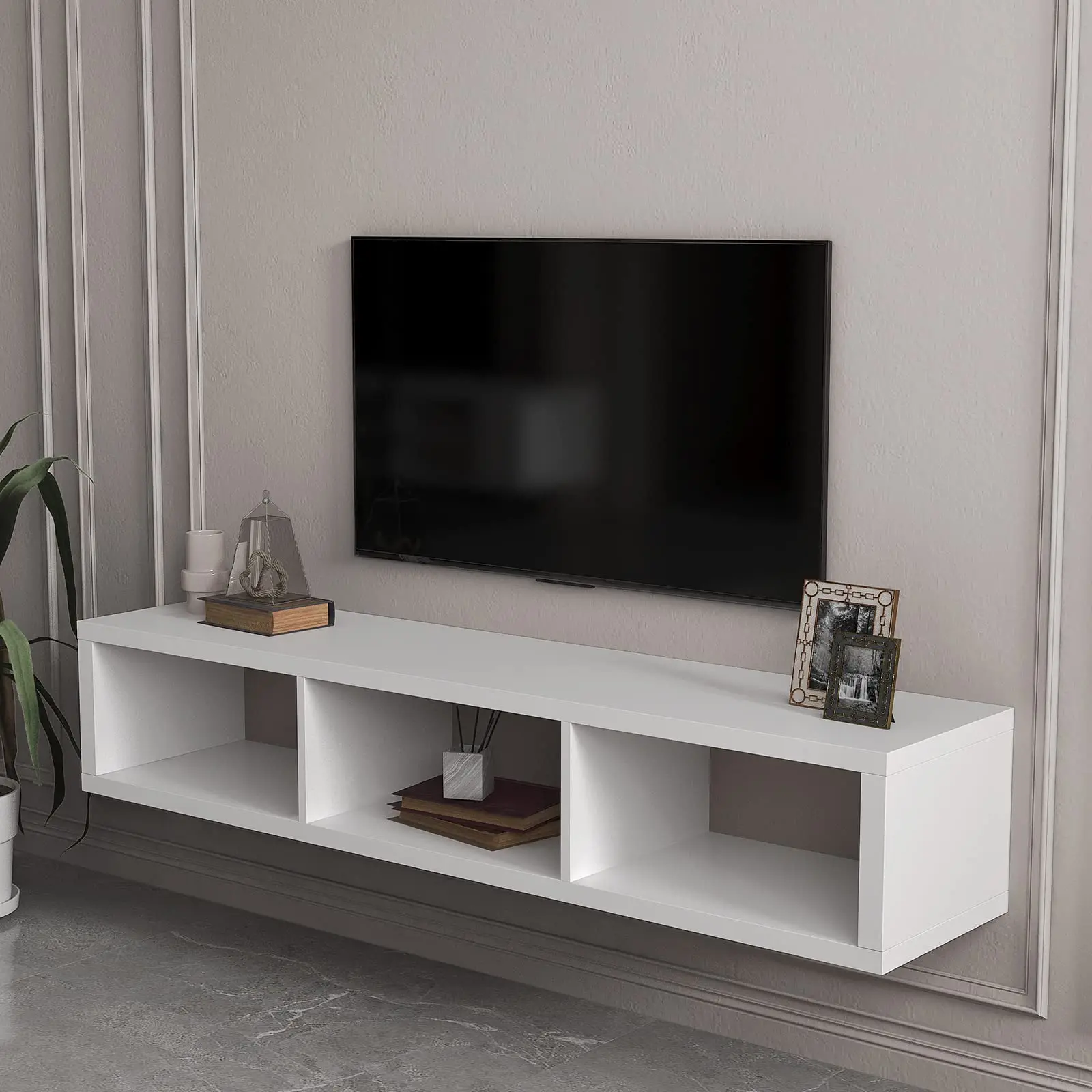 Wholesale Best Seller Floating Tv Stand Wall Mounted Tv Cabinet With 3 ...