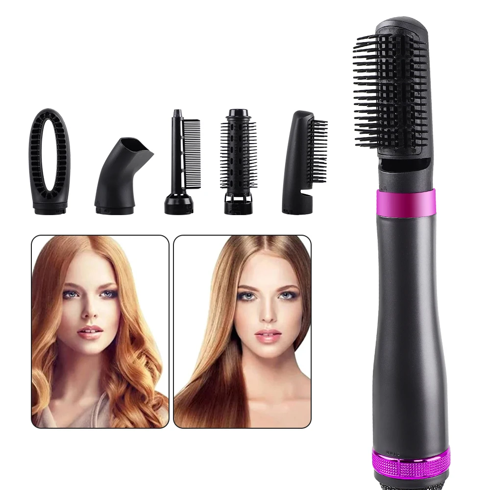 High Speed Power Portable Electric 5 In 1 Hair Blow Dryer Nozzle ...