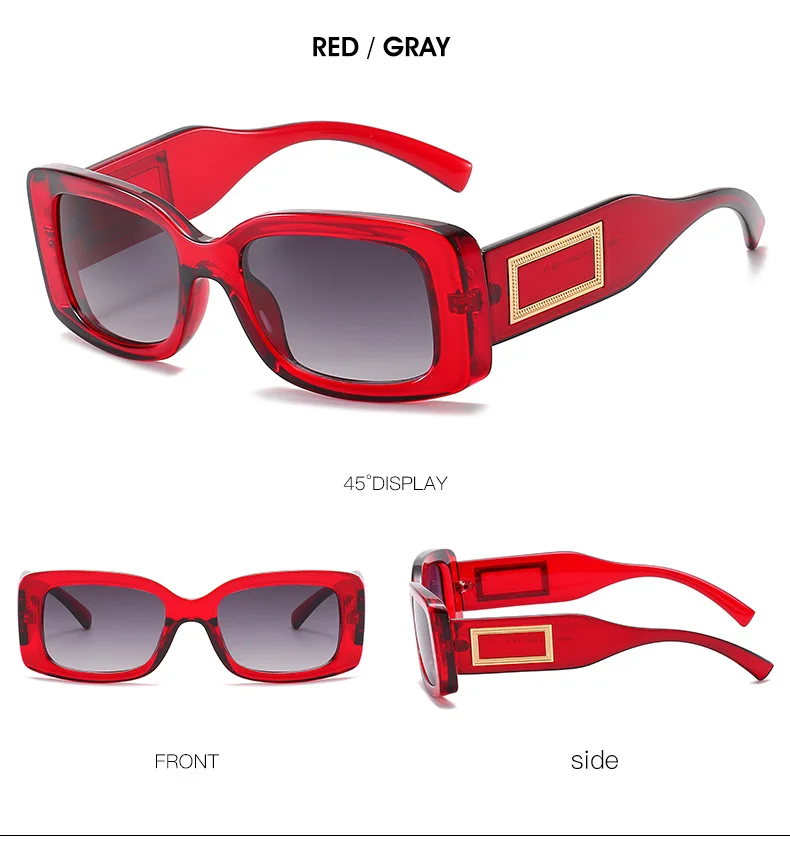 Small Rectangle Frame Sun Glasses 2020 New Arrivals Retro Fashion ...