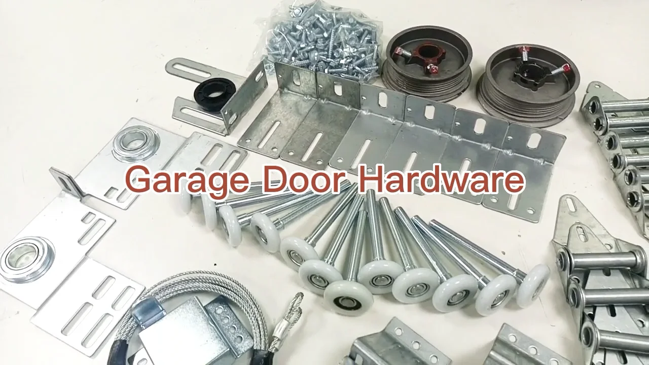 Automatic American Metal Garage Door Hardware Retractable Parts Heavy Duty Garage Door Hardware ...