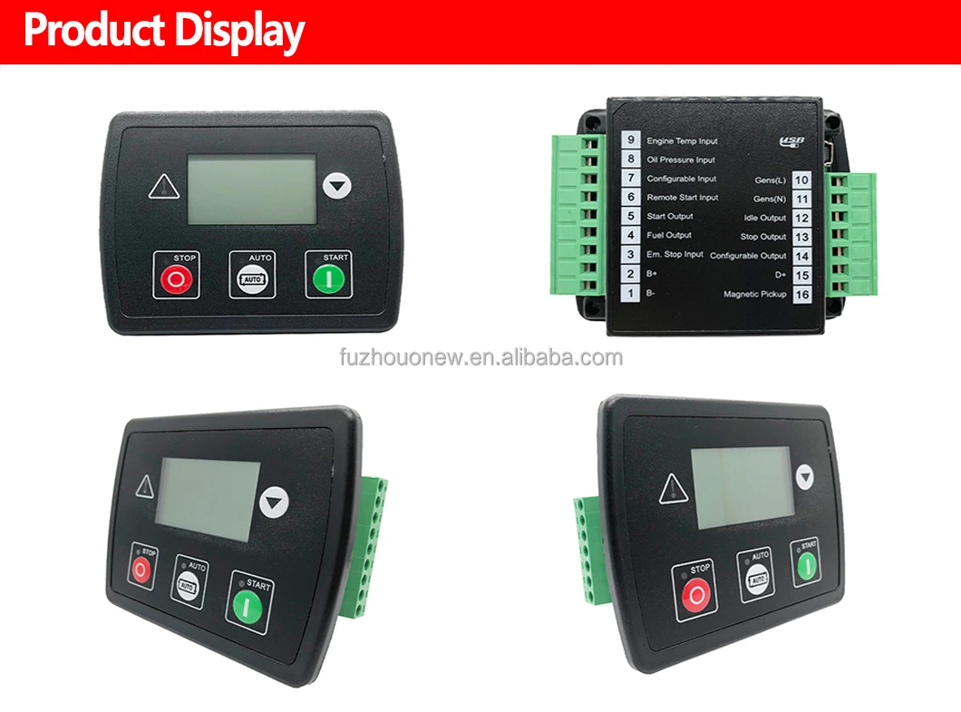 Diesel Generator Auto Start Control Lxc706 - Buy Deep Sea Control Board ...