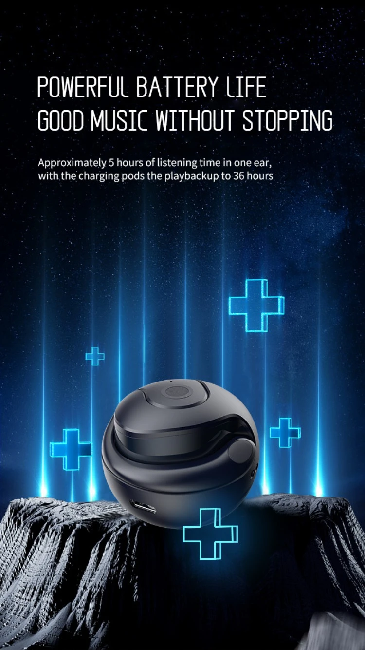 Small Coconut Ai Wireless TWS Earphones & Headphones BT Hanging Ear ...