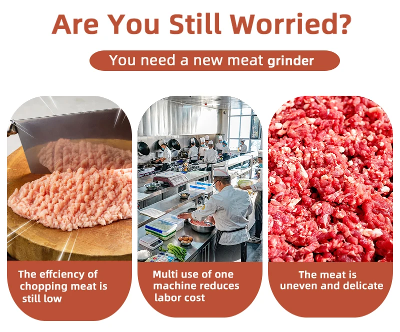 TC52S Meat Mincer - High Efficiency for Commercial Kitchens