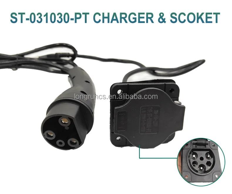 Customized Golf Cart Plug and Socket - ST031030-PT Charger