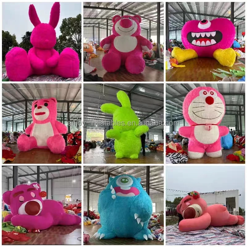 Giant Inflatable Toy,Christmas Inflatable Plush Bear,Holiday ...