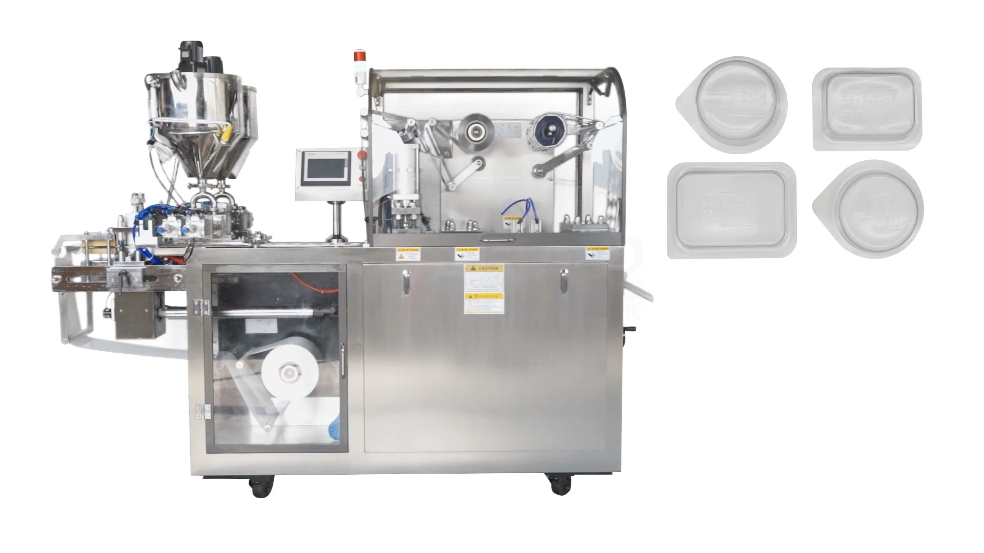 Medical Swab Stick Inject Injection Syringe Blister Packing Machine ...