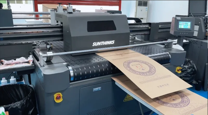 Sunthinks Printer Logo Carton One Pass Digital Corrugated Box Printer ...