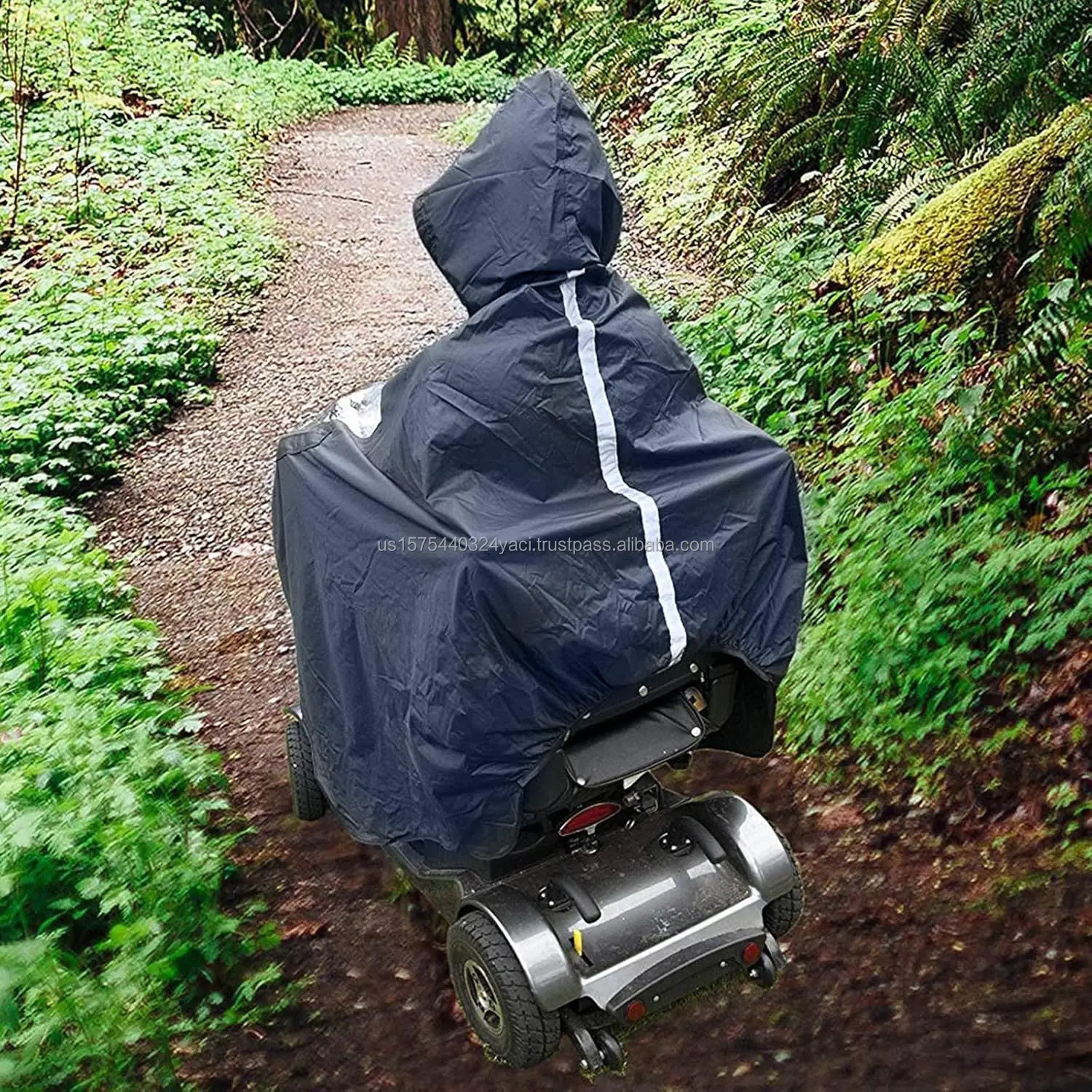 Waterproof 4 Wheel Mobility Scooter Rain Cover for Scooter Electric ...