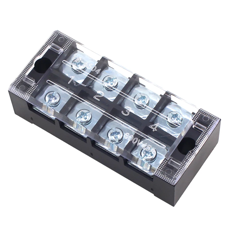 4 Position Wire Terminal Actuator Blocks Tb-4504 Terminal Blocks ...