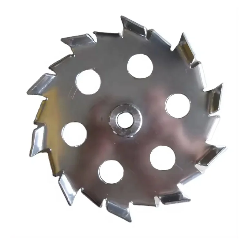 SUS304 Plate Disk Agitator Blade Pneumatic Tool Parts Mixer Machine Fan ...