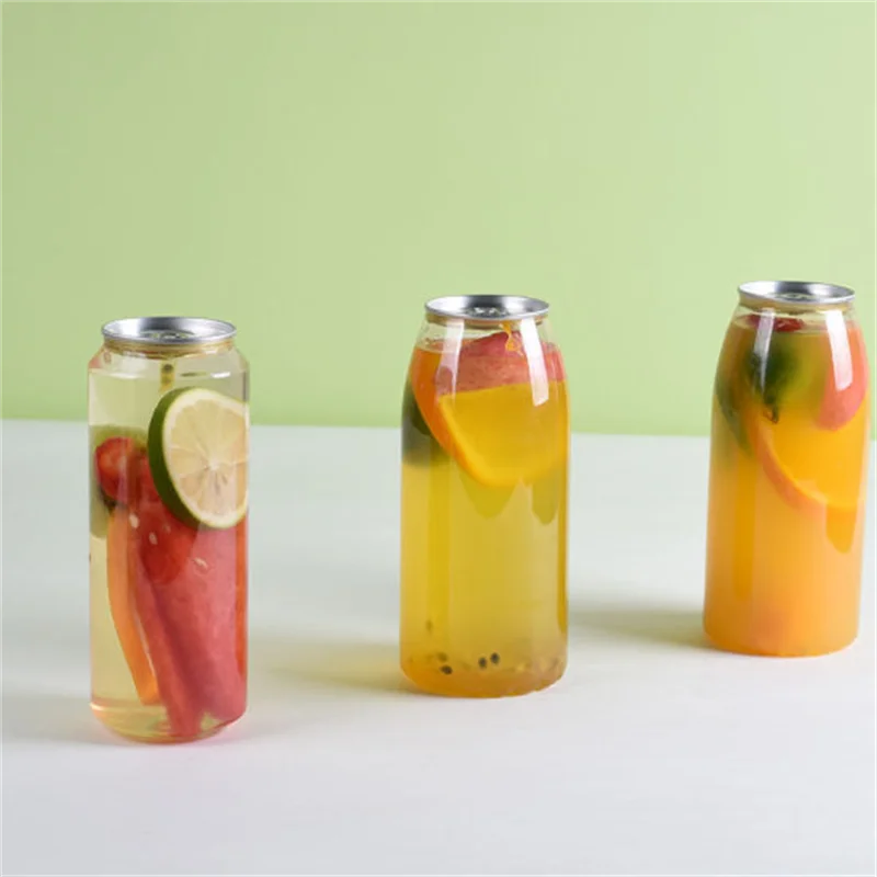 Transparent Soft Drink Jars - Perfect for All Beverages