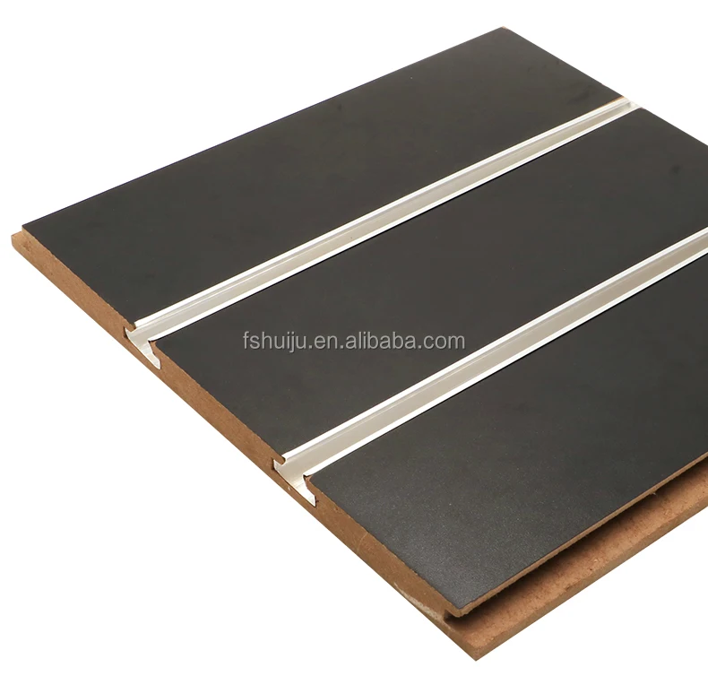 High Quality Shoe Rack Store Melamine Faced Slat Wall 9Mm Metal Hooks ...