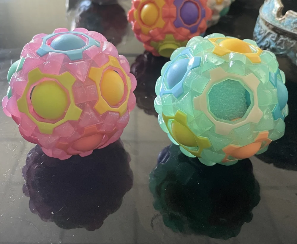 Speed Push Pressure Relief Game Ball Massage Magic Puzzle Fidget Cube ...