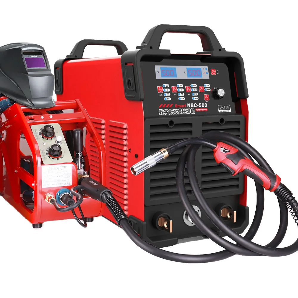 Industrial 380V IGBT CO2 gas shielded DC Inverter Welder Mesin Las MIG MMA Equipos De Soldadura ...
