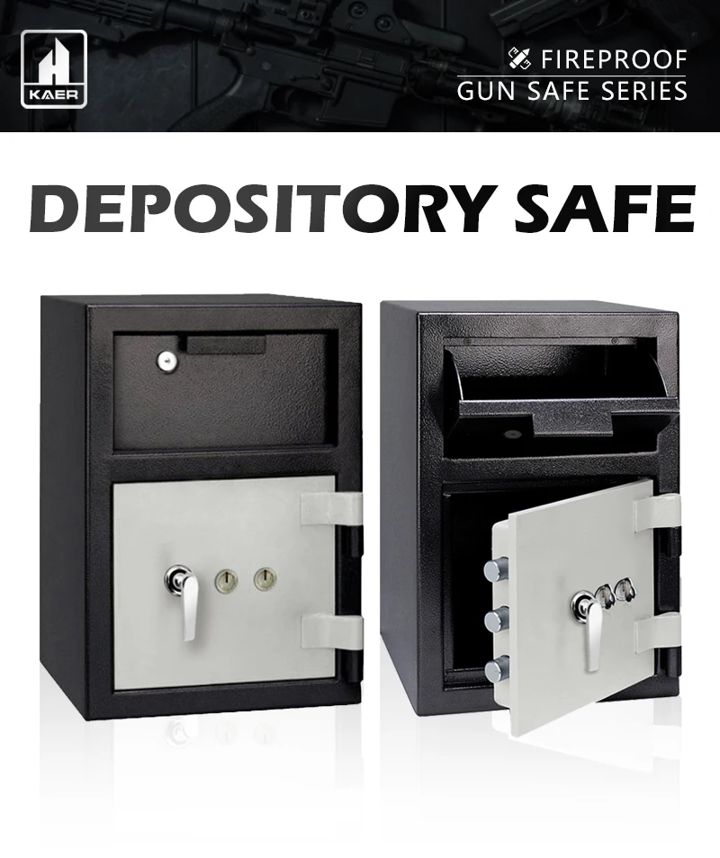 China Manufacturer Commercial Safe Cash Deposit Safe Drop Box With Slot ...