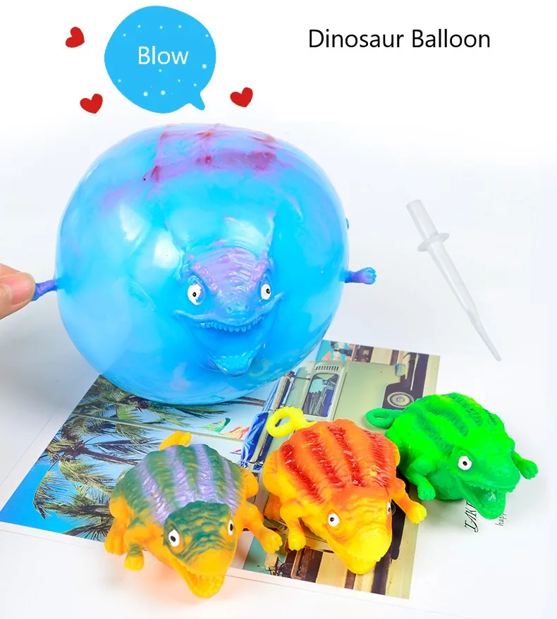 Pinch Dinosaur Bobo Ball - Anti Stress Toy for Kids