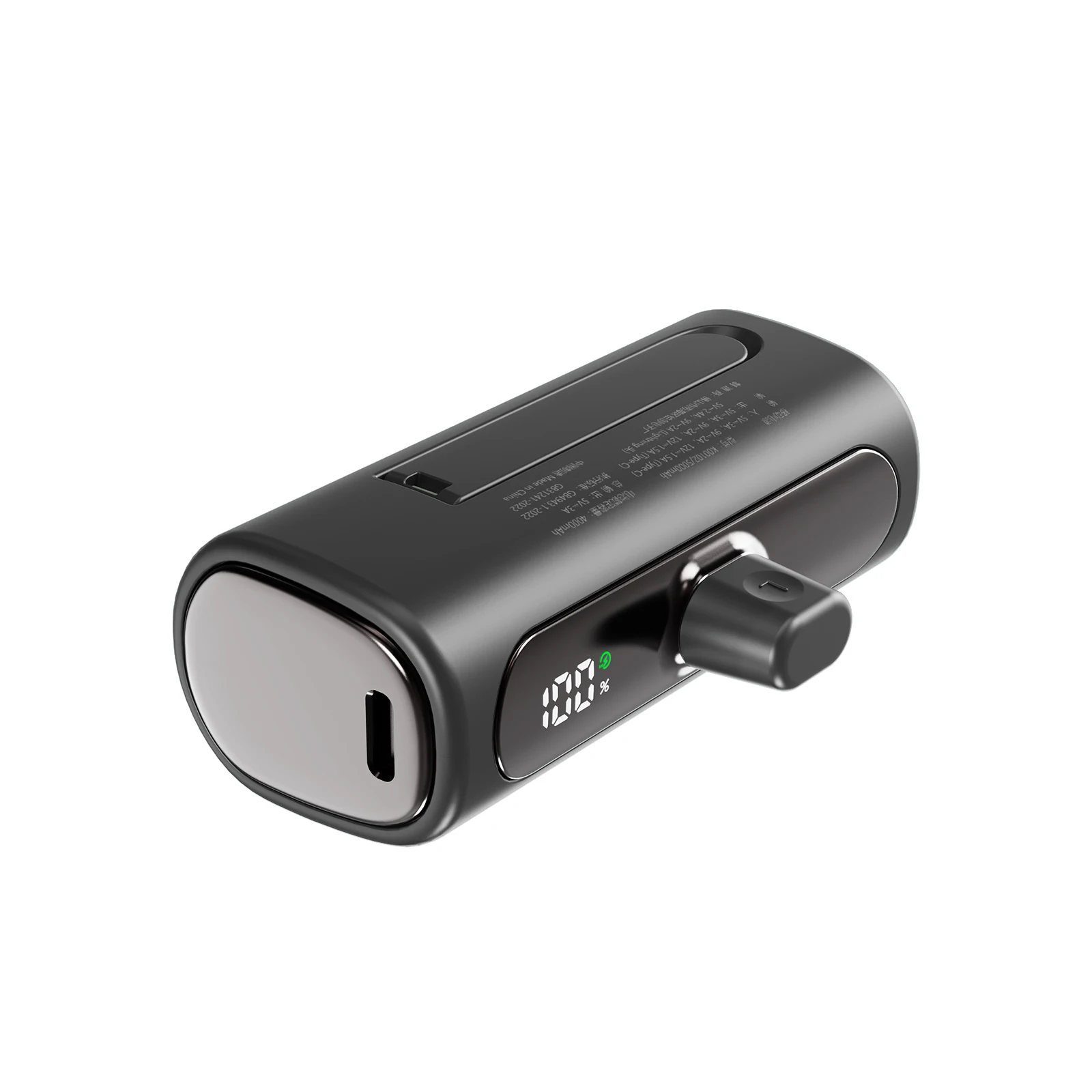 Mini Capsule Power Bank 5000mah Portable Power Bank For Iphone 12 13 14 ...