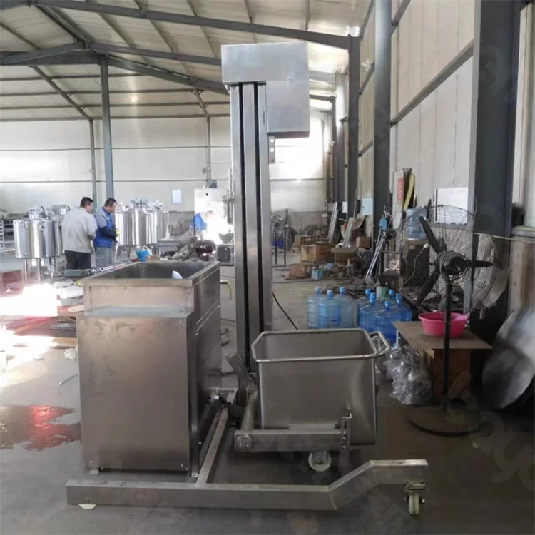 Meat Cart Bin Hoist Lifting Machine - Efficient & Reliable