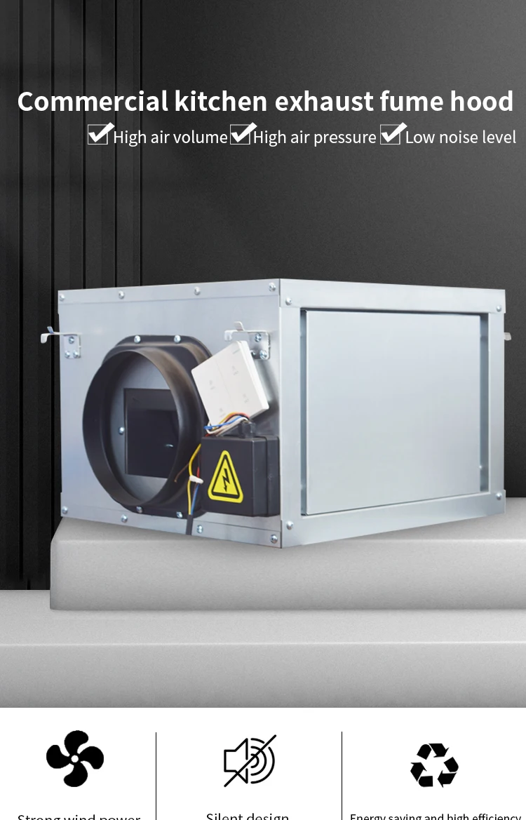 High Efficiency Exhaust Vent - Perfect for Commercial Kitchens