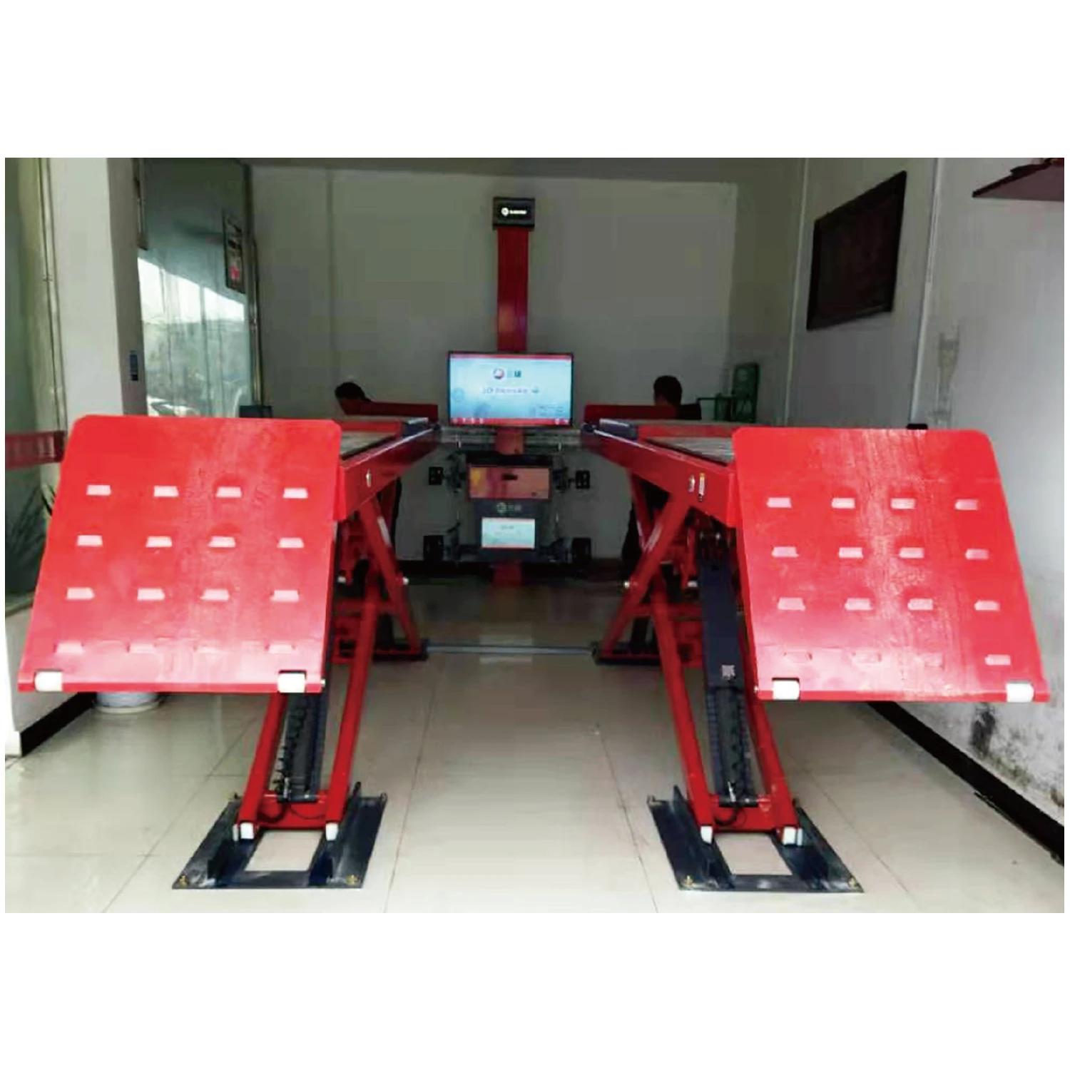Sunshine Car Scissor Lift Scissor Lift Low Profile Alignment Scissor ...