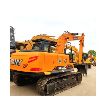 Perfect Performance Sany Excavator Sy135 In Shanghai With Good ...