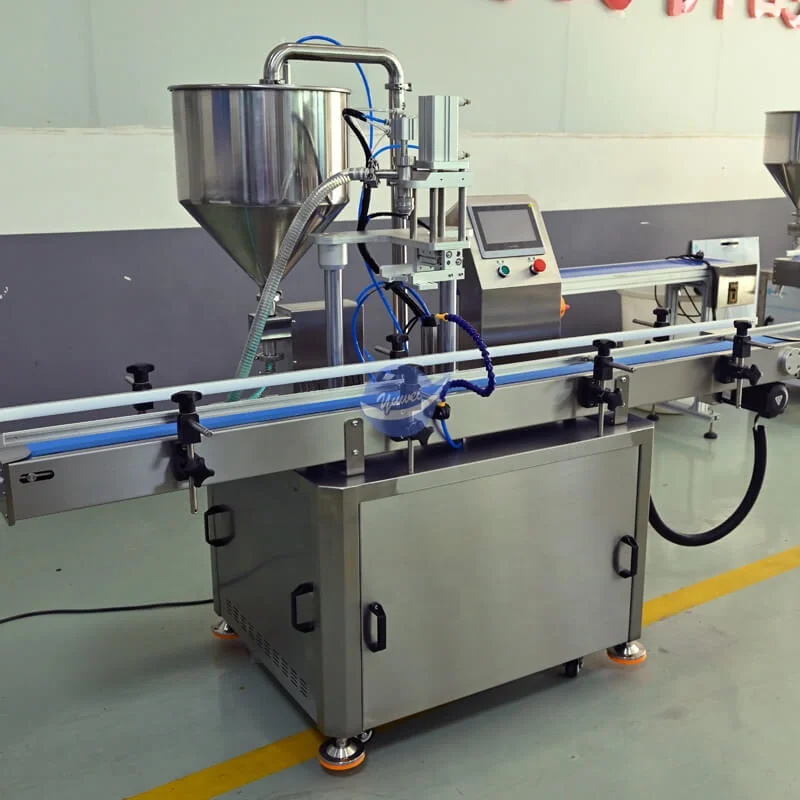 Vertical Filling Machine Liquid Bottle Filling Machine With Stirrer ...