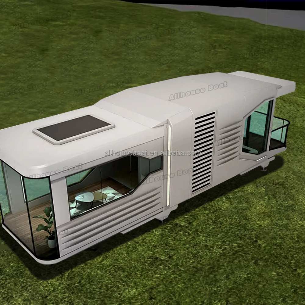 Allhouse HB-1370 Luxury Smart Floating Houseboat - New!