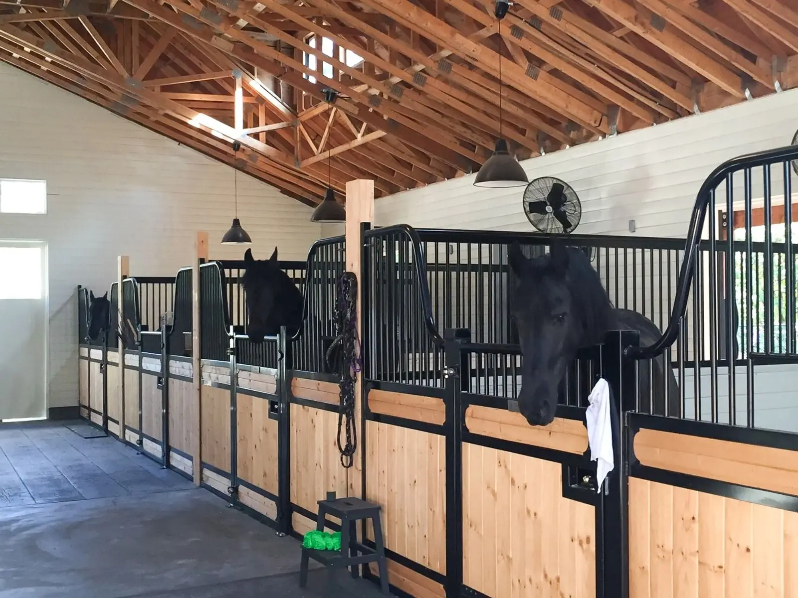 Outdoor Horse Stables And Horse Boxes With Roof - Buy Outdoor Horse ...