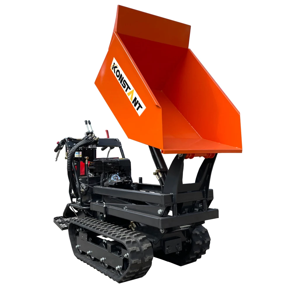 KONSTANT Farm Buggies 4x4 Motorized Wheelbarrow Self-Loading Concrete ...