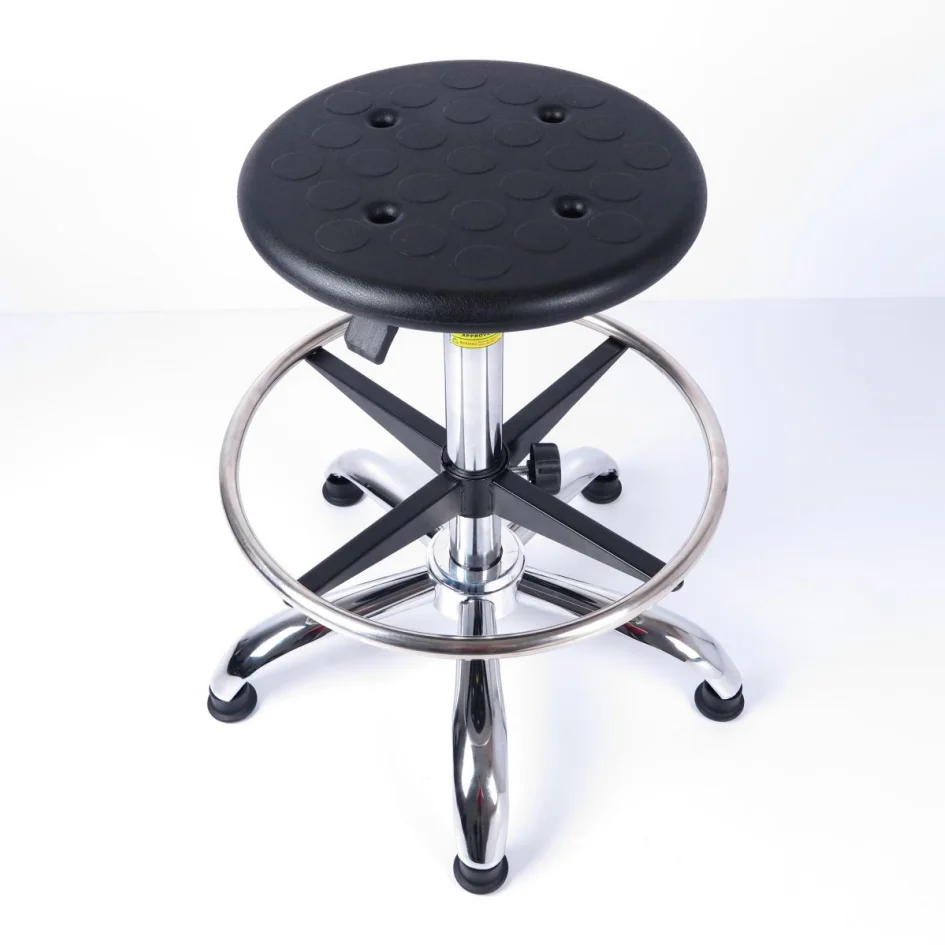 Chair Furniture PU Chair Island Stool Laboratory Swivel Adjustable ...