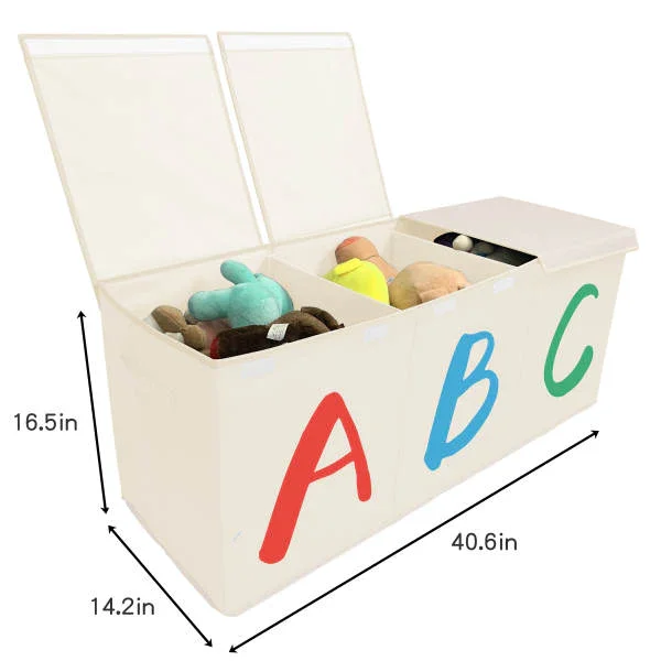 Customize Foldable Toy Storage Boxes Collapsible Storage Bins Large ...