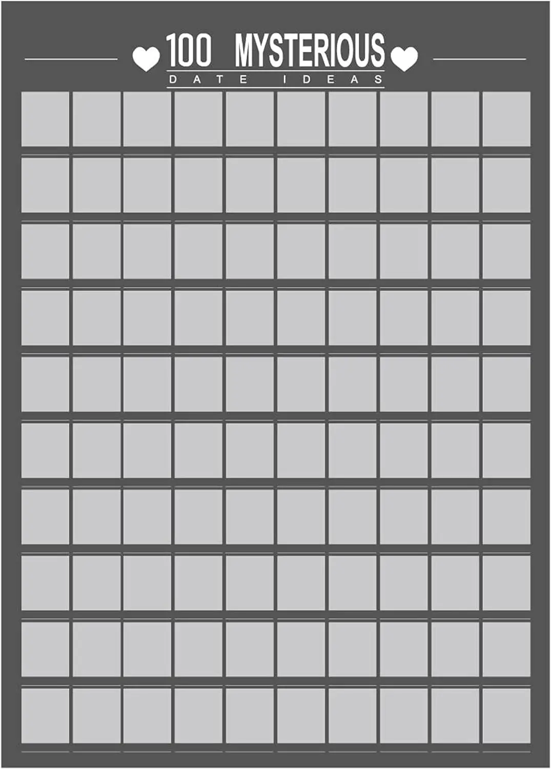 100 Anime Scratch Off Poster Scratch Poster Custom Bucket List Scratch ...