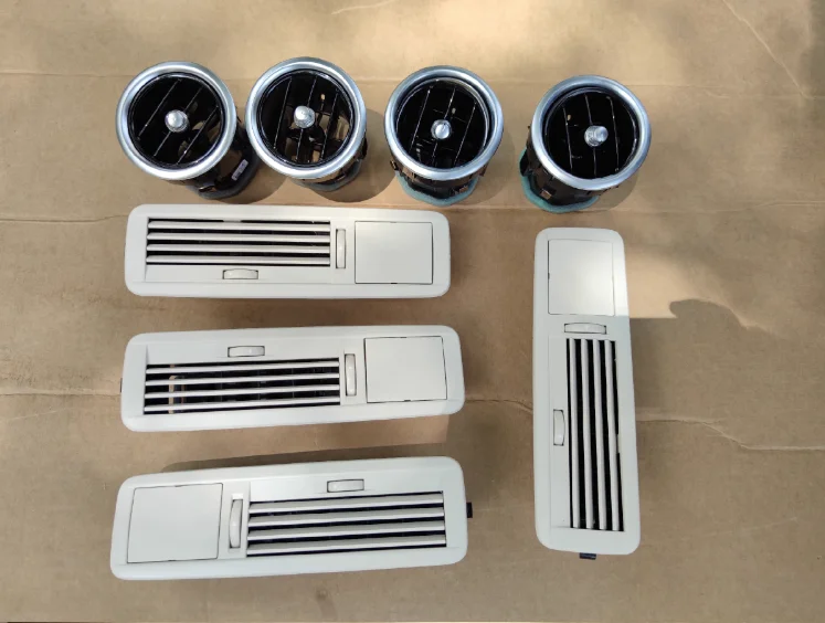 Car Front Ac Air Conditioner Vent Grille Outlet Panel Cover Replacement ...