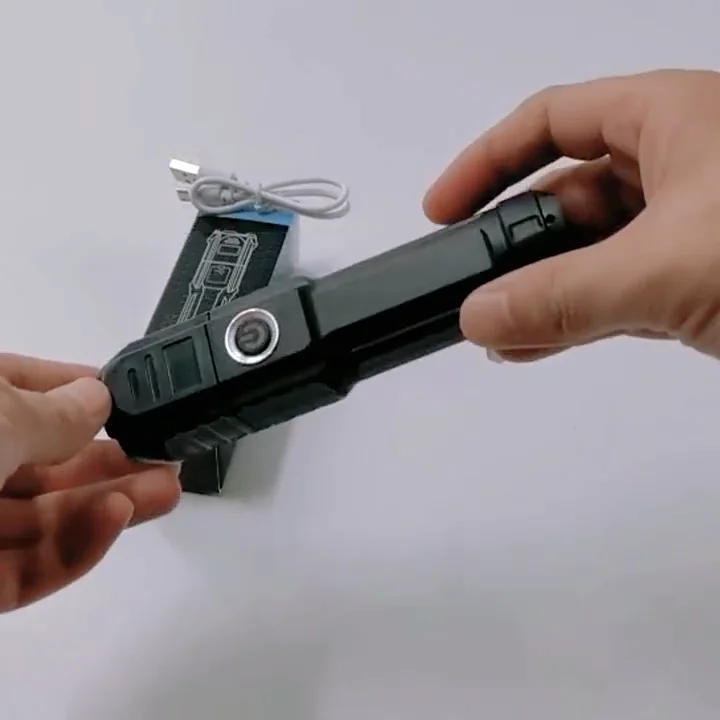 Rechargeable Led Flashlight 5000 Lumens Super Bright Zoomable ...