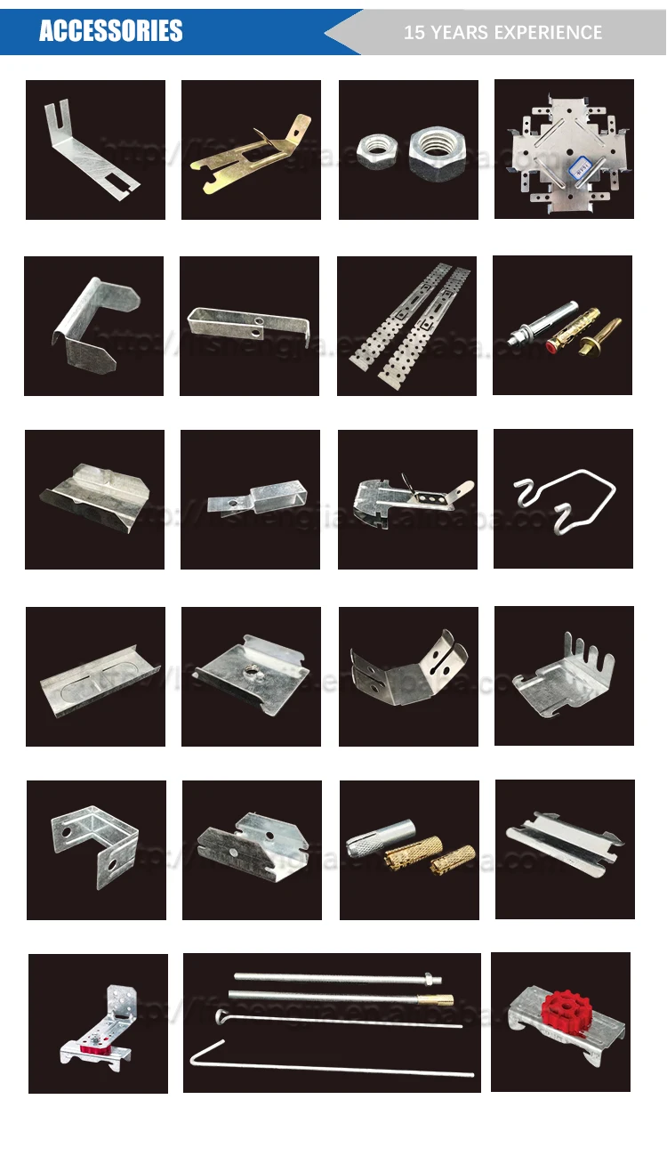 Metal Roofing Furring Channel Clips Resilient Channel For Soundproofing ...