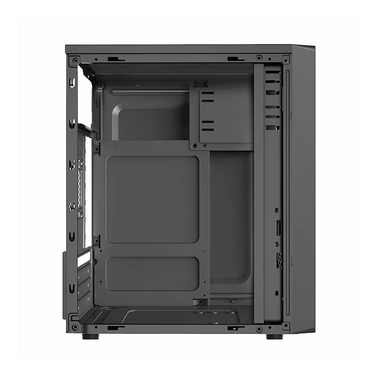 Micro ATX PC Case with Mesh Panel - Ideal for Office & Gaming