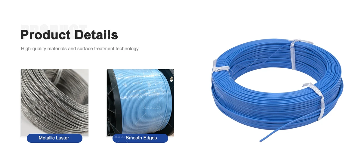 High Temperature Thermocouple Extension Wires - Type K/J/E/T/N/R/S/PT100