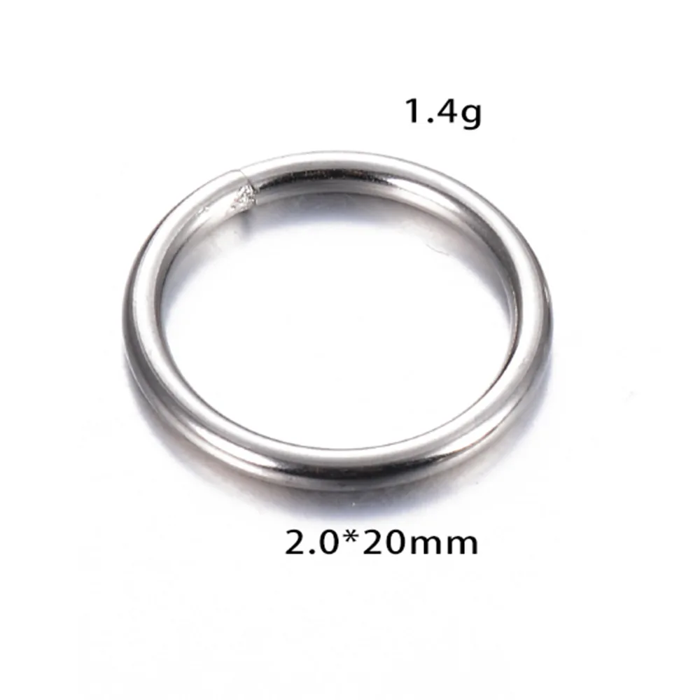 Customized Stainless Steel O Ring Buckle Round O Clasp Shape Ring ...