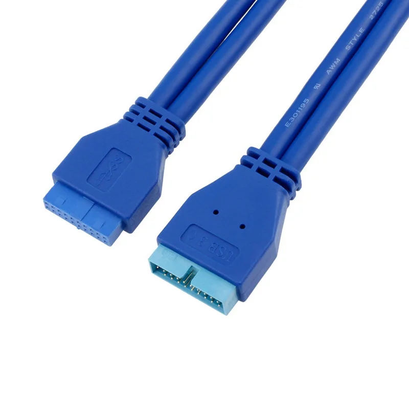 Ult-unite Usb 3.0 Motherboard Header 20 Pin Male To Female Extension ...