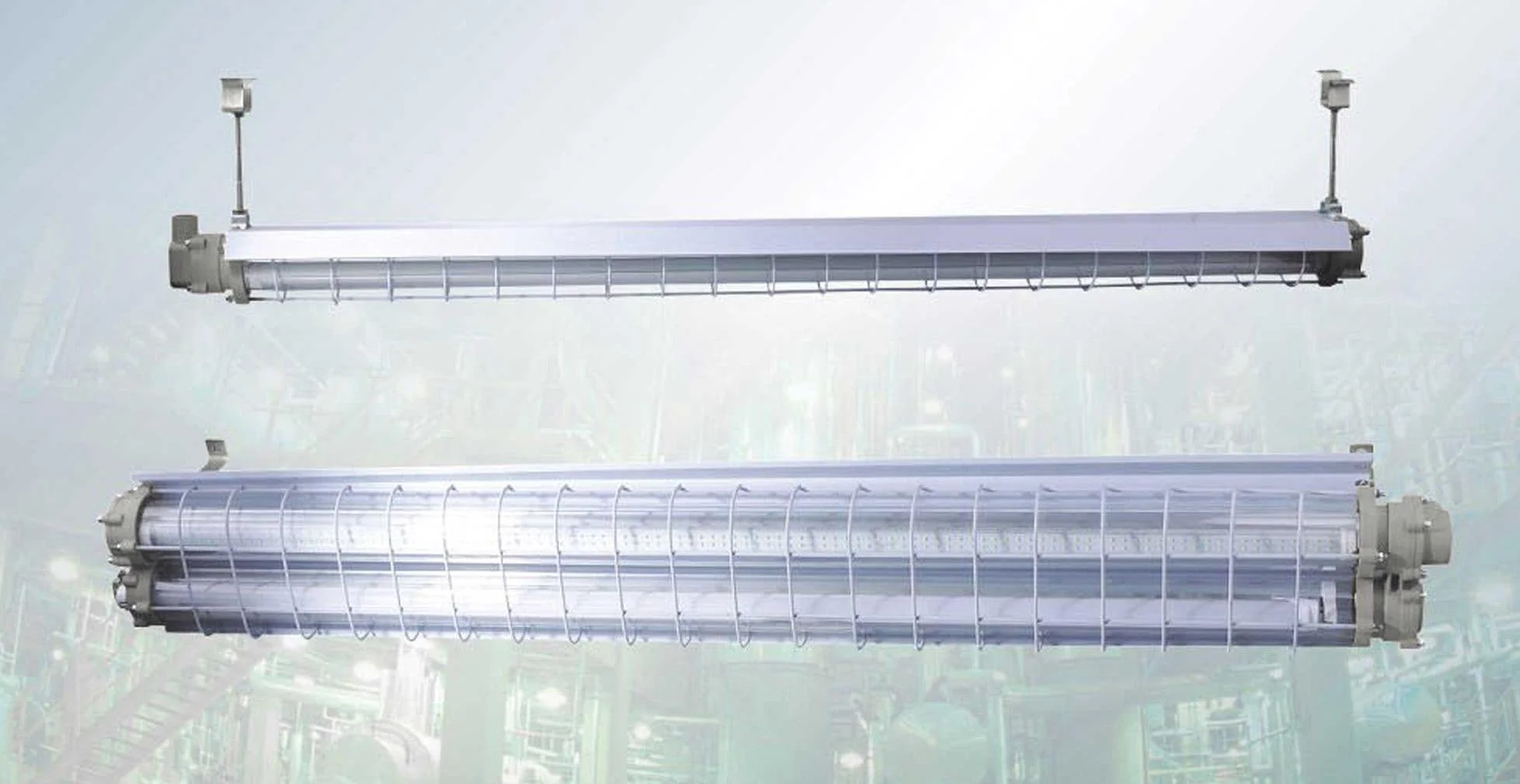 Atex Explosion-Proof LED Fluorescent Tube Light 2*18W