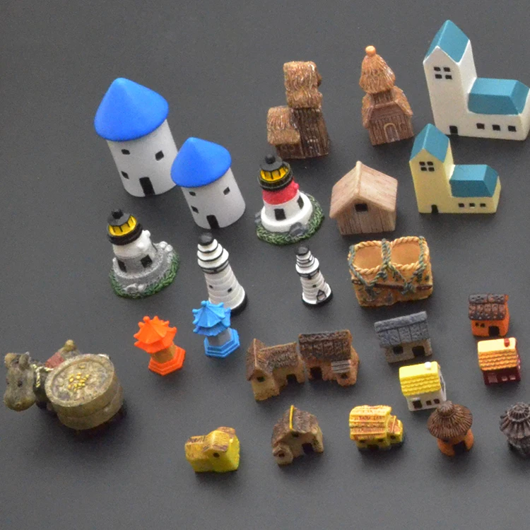 Mini Decoration Small Houses Cute Creative Gifts Children's Toy Doll ...