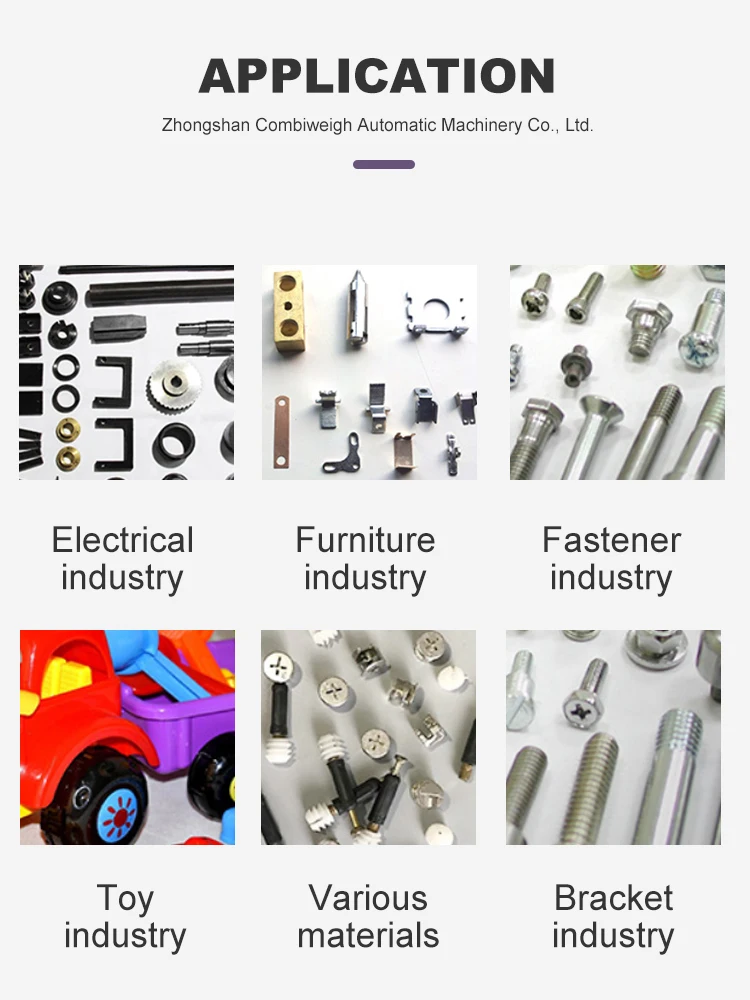 High Precision Automatic Counting Bolt Nuts Packaging Machine