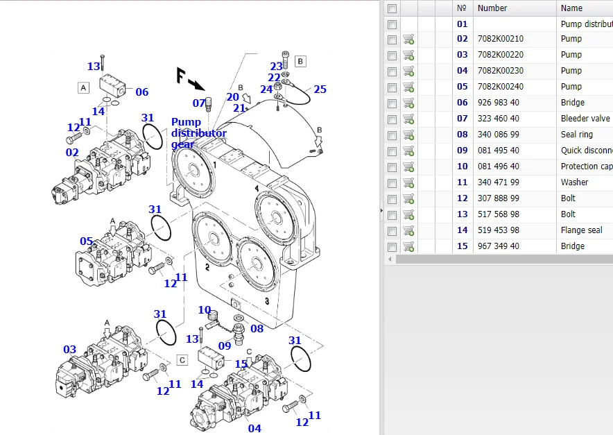 Genuine New Excavator Pc4000-6 Hydraulic Pump Parts Piston Pump ...